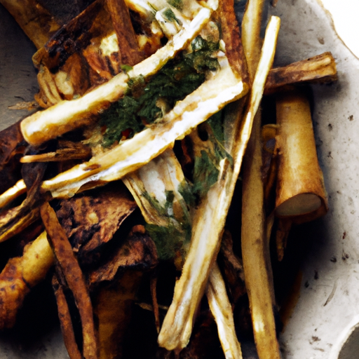 Salsify Root Roast with Garlic and Thyme